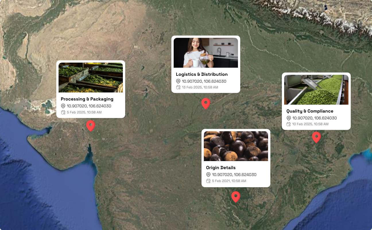 Tea Traceability with Blockchain Enabled FoodTraze